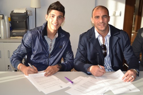 Walter y Nico Pandiani aterrizan en el Estadi Balear. - Segunda B ...