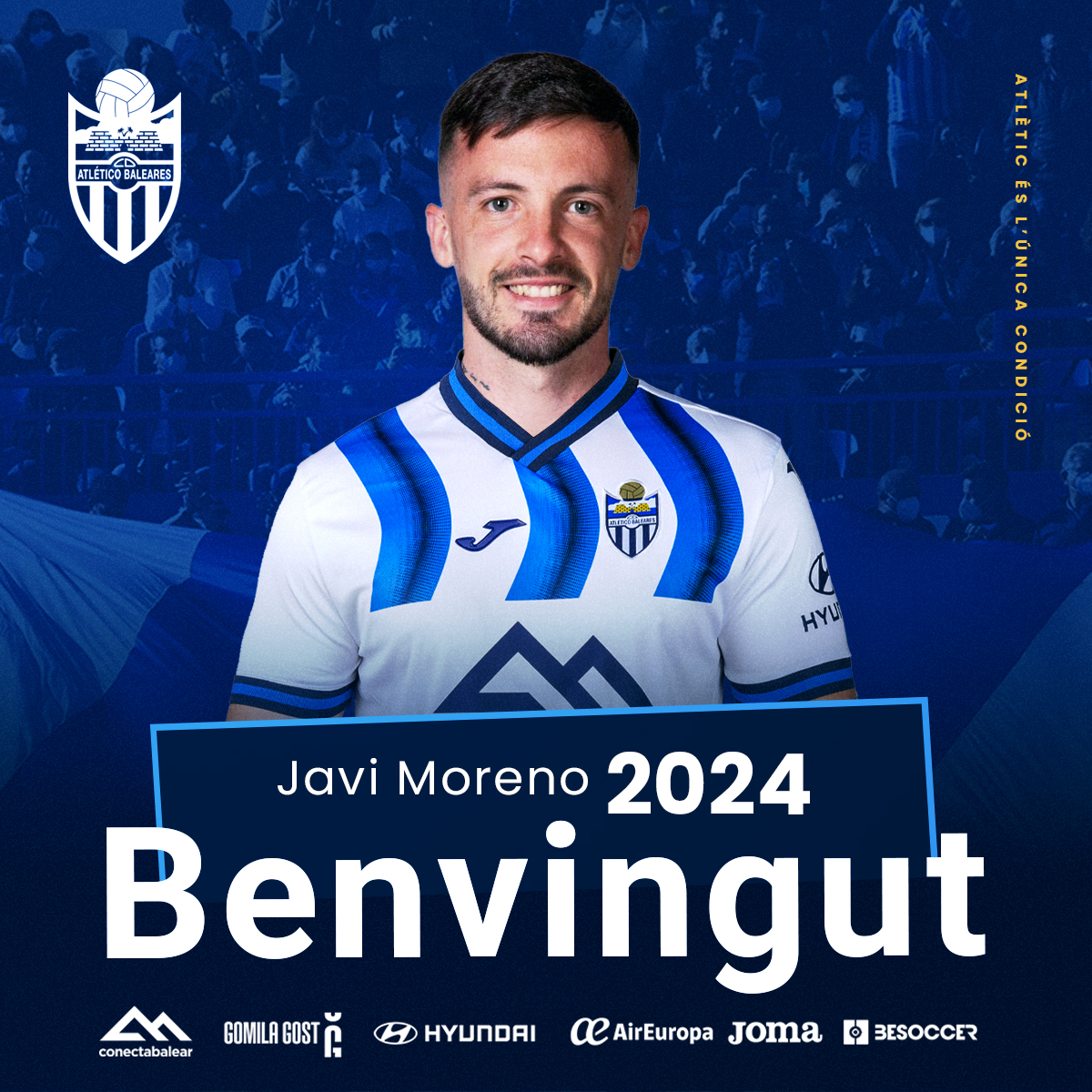 Javi Moreno es nuevo jugador del Atlético Baleares - 1ª RFEF - FutbolBalear.es