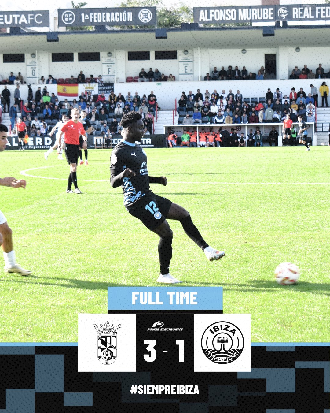 Crónica 1ª Federación: AD Ceuta FC 3-1 UD Ibiza - 1ª RFEF - FutbolBalear.es